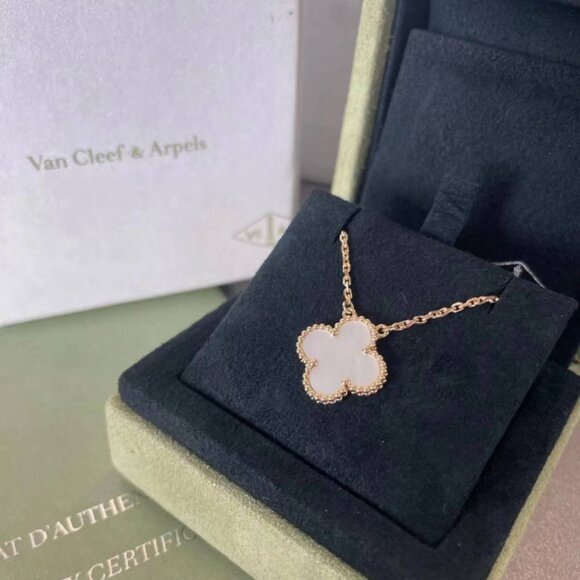 Van Cleef & Arpels | Jewelry | Van Cleef Arpels White Necklace | Poshmark